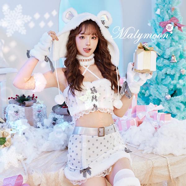 ■セット内容帽子・トップス・スカート・首飾り・腕飾り×2・足飾り×1・足首飾り×2・手袋・ニーハイソックス・ベルト■素材ポリエステル80％、エラスタン20％■生地透け感：ややあり、伸縮性：あり■サイズ【フリーサイズ】バスト70-82cm、ウ...