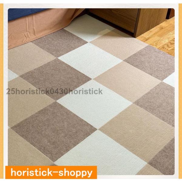 商品名:タイル カーペット 吸着タイルマット 20枚セット ペットマット おくだけ吸着 ずれない 吸着タイルカーペット 滑り止め 手洗いOK                            商品説明:タイル カーペット マット 30c...