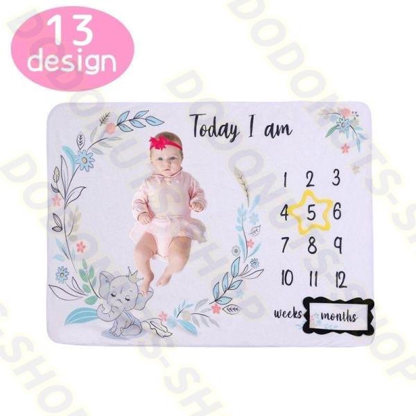 ベビー用の月齢フォトシートです。赤ちゃんの成長記録や記念に◎普段はブランケットとして使っていただけます。動物などの可愛くおしゃれなデザインが揃っています♪※フォトシート単品での販売です。フレーム・小物類は付属しておりませんのでご注意ください...