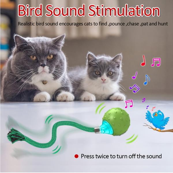 ベントパル オートマチック キャットトイ P36回って動く鳥のサウンド付き電動おもちゃです。ボタン1つで3つのモードに切り替え。5分間作動するとスタンバイモードに切り替わり、１時間後再び30秒作動します。スタンバイモード中にペットが触れると...