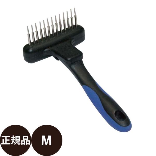 SHOW TECH ショーテック Twist&amp;Cling グルーミングレーキ M #39【回転ピンで被毛をとかしやすいグルーミングレーキ】  SHOW TECHはベルギー発のグルーミングブランド。 プロトリマーの視点をもとに作られた...