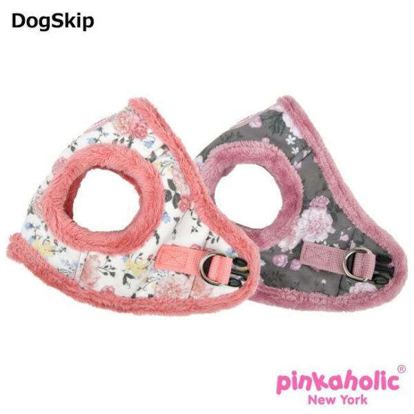 ■商品説明花柄が可愛いのハーネスです。マジックテープとバックルで簡単装着！このハーネス（胴輪）はわんちゃんの首や気管に負担がかからないので嬉しい♪Ｓ、Ｍ、Ｌサイズの３サイズ展開です。お揃いのMサイズのリードとコーディネートできます。※生地の...