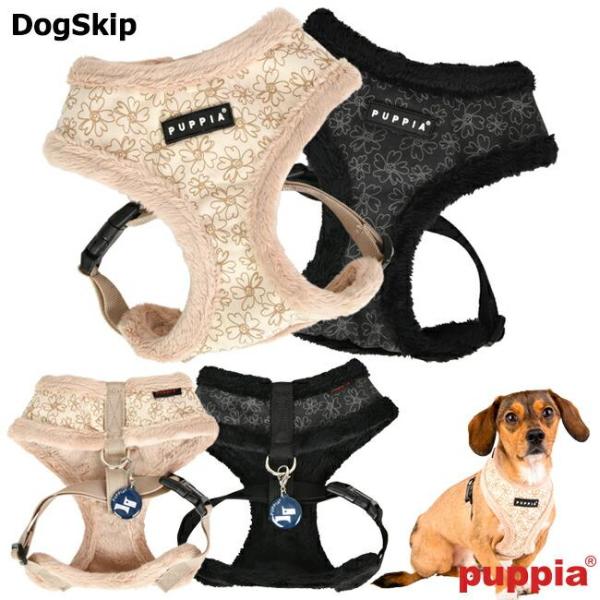 ■商品説明頭を通してバックルをカチャッとすれば装着！胴回りはベルトでサイズ調節が可能です！このハーネス（胴輪）はわんちゃんの首や気管に負担がかからないので嬉しい♪Ｓ、Ｍ、Ｌ、ＸＬサイズの４サイズ展開です。お揃いのMサイズのリードとコーディネ...