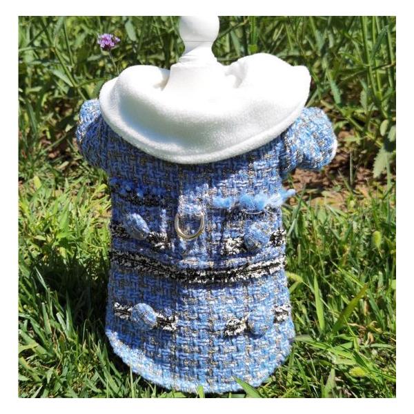 華やかで上品に見せてくれるお洋服。いろんな組み合わせでコーディネートを楽しめます。ぜひワンちゃんを可愛くドレスアップしてあげてください。 もちろん普段着でもO.K!パーティーや写真撮影会などおめかししてお出かけ★牽引リング付きですのでリード...