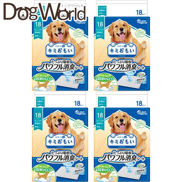 【ご確認ください】こちらの商品は4個入りのケース販売になります。他の商品と同梱できませんのでご注意ください。極小ポリマーで強力消臭！ニオイ・足ぬれ歩行のお悩みもまるっと解決！■内容量：18枚入×4袋■シートサイズ：90×60cm■素材：表面...