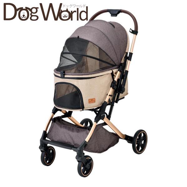 片手で簡単！コンパクトなサイズに折り畳め、自立する犬猫兼用カートです。■本体サイズ：（組立時）約幅52×奥行75×高さ107.5cm（折りたたみ時）約幅56×奥行31×高さ72cm■耐荷重：22kg以下（2頭まで）■生産国：中国■JAN：4...