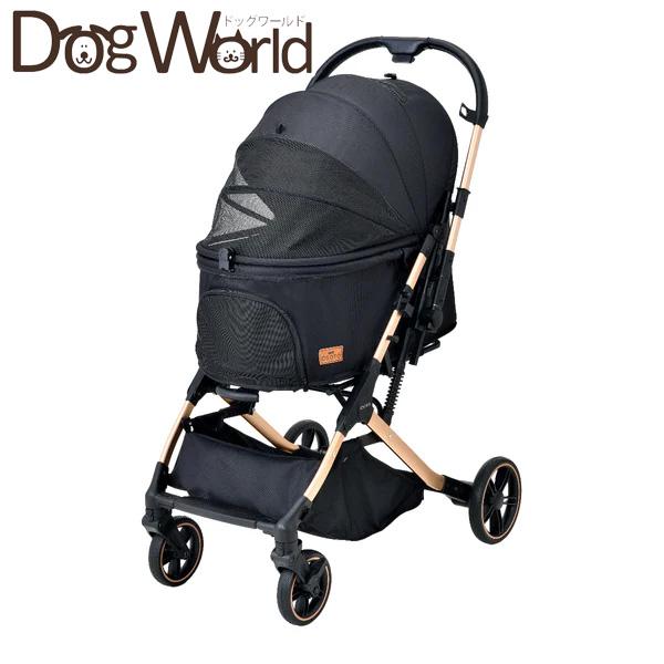 片手で簡単！コンパクトなサイズに折り畳め、自立する犬猫兼用カートです。■本体サイズ：（組立時）約幅52×奥行75×高さ107.5cm（折りたたみ時）約幅56×奥行31×高さ72cm■耐荷重：22kg以下（2頭まで）■生産国：中国■JAN：4...