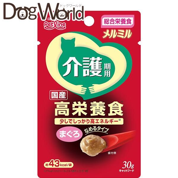 なめて食べられるペーストタイプ。腎臓と心臓の健康維持に配慮し、シニア猫に最適な栄養バランスに調整した総合栄養食です。■内容量：30g■原材料：まぐろ、大豆油、ぶどう糖、魚油、コーンスターチ、酵母エキス、まぐろ節、オリゴ糖、野菜粉末、ビタミン...