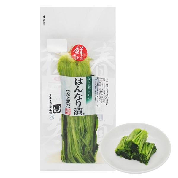 京野菜みぶ菜をさっぱりと漬けています。お好みで、お醤油を少し垂らしてお召し上がりください。※本商品は季節商品のため、期間限定での発送となります。原材料：みぶ菜、漬け原材料〔食塩〕／調味料（アミノ酸）内容量：115g賞味期限：（製造日含む）8...