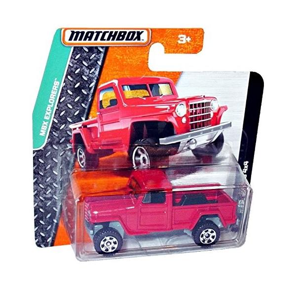 【商品名】MATCHBOX MBX EXPLORERS RED JEEP WILLYS 4X4 84/120 by Matchbox【カテゴリー】おもちゃ:電車・ミニカー・乗り物