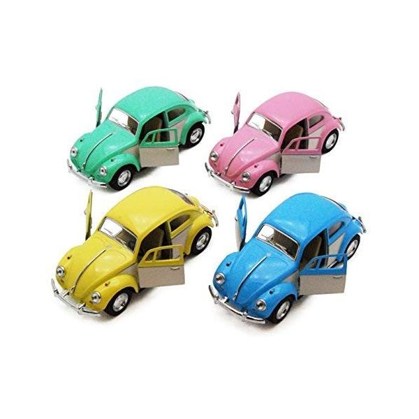 【商品名】KiNSMART 1967 Volkswagen Classical Beetle Set of 4 5375DY - 1/32 Scale Diecast Model Toy Cars【カテゴリー】おもちゃ:電車・ミニカー・乗り物