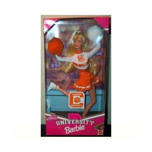 【商品名】University Clemson Barbie Cheerleader Doll【カテゴリー】おもちゃ:きせかえ人形・ハウス