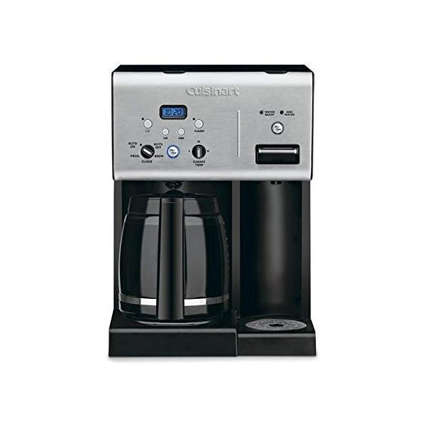 【商品名】Cuisinart CHW-12 Coffee Plus 12-Cup Programmable Coffeemaker with Hot Water System, Black/Stainless【カテゴリー】ホーム・キッチン:家電
