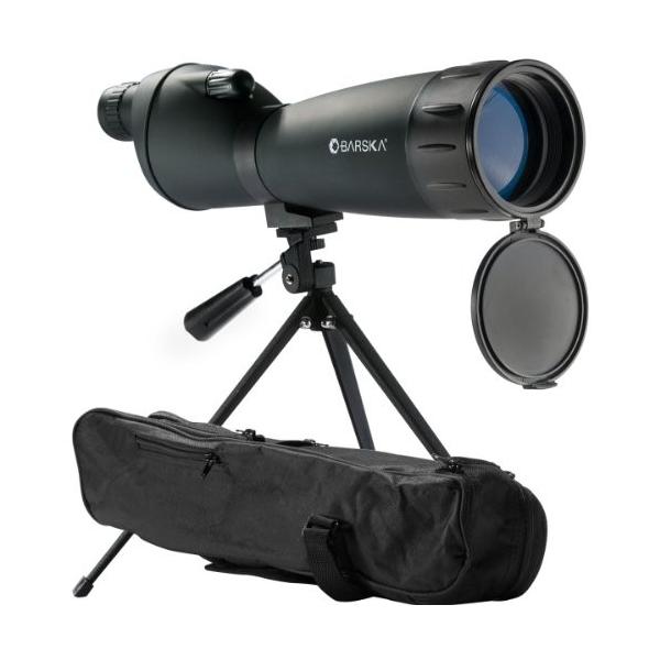 【商品名】低照度環境でも安定したスコープを実現！グリーンカラーのBARSKA単眼鏡　 ソフトキャリングケース付 【カテゴリー】家電・カメラ:カメラ