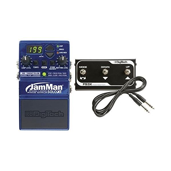 【商品名】DigiTech JamMan Solo XT - Stompbox Looper with Stereo I/O and Sync/アンプ/エフェクター 【カテゴリー】楽器:ギター