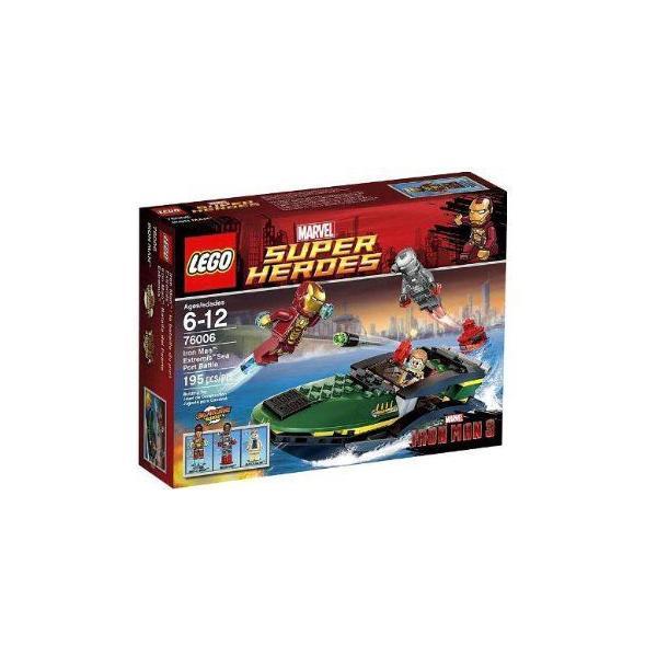【商品名】レゴ 76006 スーパーヒーローズ アイアンマン シーポート バトル LEGO Super Heroes Iron Man Extremis Sea Port Battle (76006)【カテゴリー】おもちゃ:ブロック