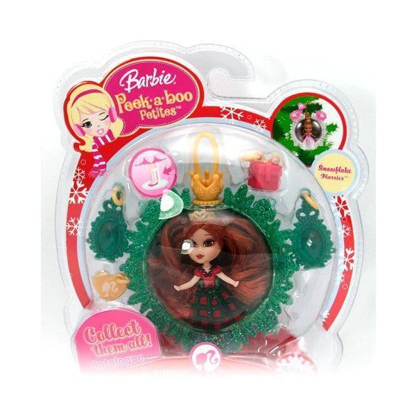 【商品名】Barbie バービー Peekaboo Petites Snowflake Flurries Doll Collection - #31 Holiday Joy 人形 ドール【カテゴリー】おもちゃ:全般
