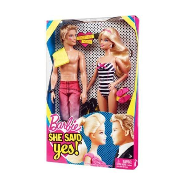 【商品名】バービーBarbie 12 Inch Doll Giftset 2Pack Barbie Ken She Said Yes　輸入品【カテゴリー】おもちゃ:全般