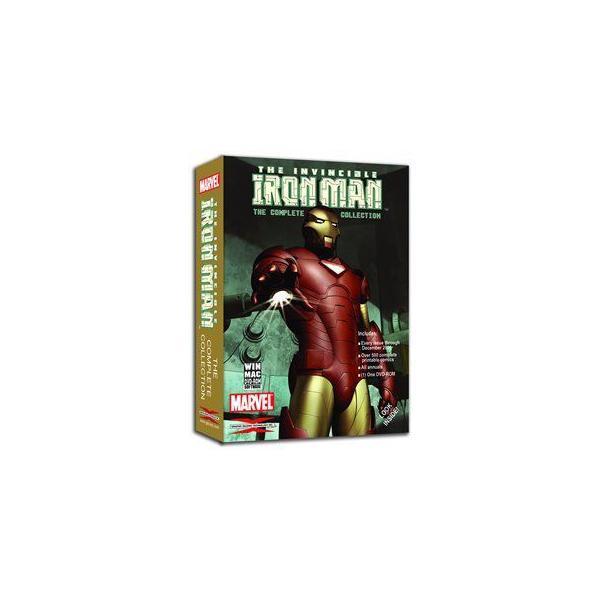 【商品名】Marvel マーブル Comics - The Invincible Iron Man アイアンマン Complete ComicBook Collection DVD-ROM フィギュア ダイキャスト 人形【カテゴリー】ホビー...