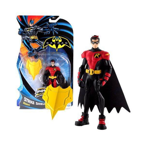 【商品名】Mattel マテル社 Year 2011 DC Batman バットマン Power Attack Series 6 Inch Tall アクションフィギュア - ROBIN with Strike Shield フィギュア 人...