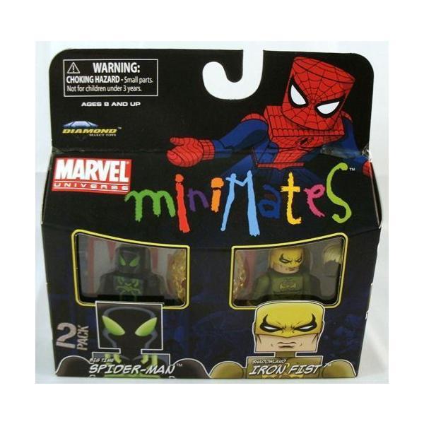 【商品名】Marvel マーブル Minimates 2-Pack Big Time Spider-Man スパイダーマン &amp; Shadowland Iron Fist フィギュア 人形 おもちゃ【カテゴリー】ホビー:人形・ドール