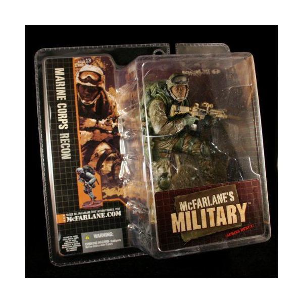 【商品名】MARINE CORPS RECON * AFRICAN AMERICAN VARIATION * McFarlane's Military Series 1 アクションフィギュア &amp; Display Base フィギュア...