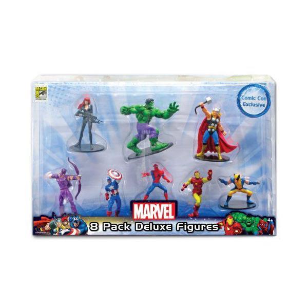 【商品名】2012 SDCC Exclusive Marvel マーブル Avengers アベンジャーズ 8 Piece 4" Figure Set フィギュア 人形 おもちゃ【カテゴリー】ホビー:人形・ドール