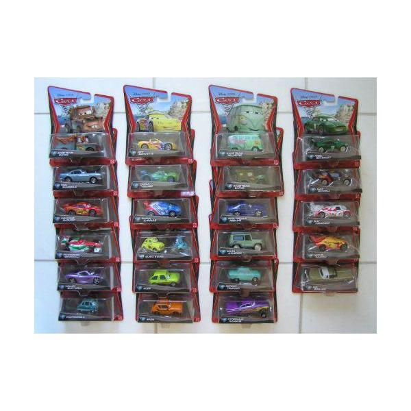 【商品名】ディズニー ピクサー Cars 2 カーズ2 Set of 24 Different Mattel マテル Vehicles 1:55 スケール - Includes (1) Race Team Mater, (2) Finn M...