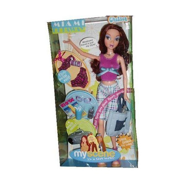 【商品名】Barbie バービー My Scene 2004 Miami Getaway 12 Inch Doll - Chelsea with Flirty Swim Suit, Purse, Super Hip Travel Tote,...