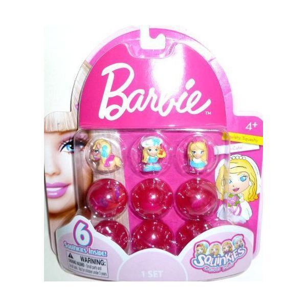 【商品名】Barbie バービー Squinkies ぷにっキーズ - Set 1, 6 Squinkies 人形 ドール【カテゴリー】おもちゃ:人形・ドール