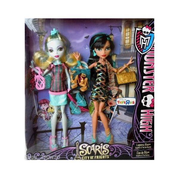 【商品名】モンスターハイ Monster High Scaris Exclusive 2-Pack Lagoona Blue &amp; Cleo De Nile【カテゴリー】おもちゃ:全般