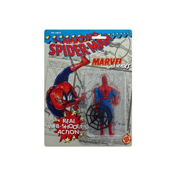 【商品名】MARVEL SUPER HEROES The Amazing SPIDER-MAN with WEB-SHOOTING ACTION フィギュア ダイキャスト 人形【カテゴリー】ホビー:フィギュア・コレクタードール