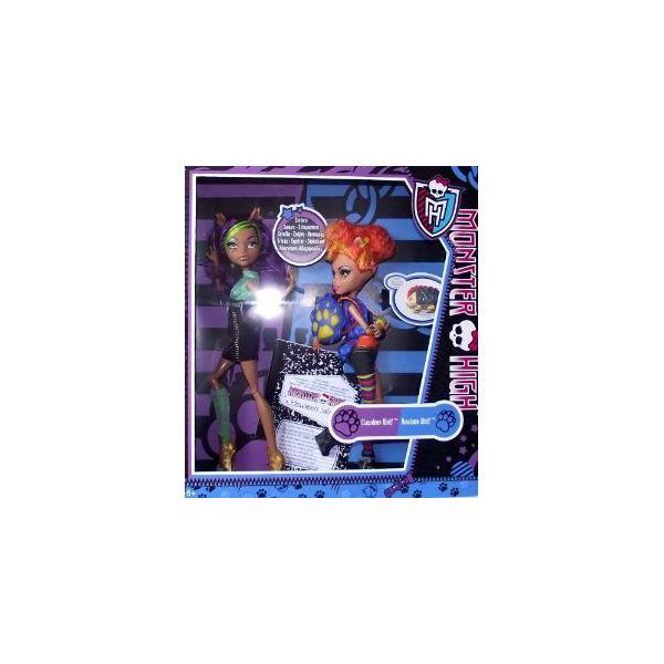 【商品名】モンスターハイアクションフィギュアドール　2パックギフトセット　ウルフツインシスターズ　Monster High Action Figure Doll 2Pack Gift Set Werewolf Twin Sisters Cl...