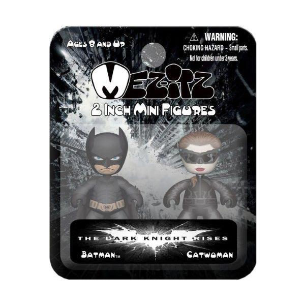 【商品名】Mezco Toyz Dark Knight Rises Mezitz 2in 2-Pack Batman/Catwoman フィギュア ダイキャスト 人形【カテゴリー】ホビー:フィギュア・コレクタードール