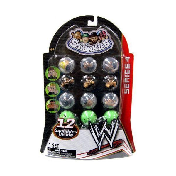 【商品名】WWE プロレス Wrestling Series 4 Squinkies ぷにっキーズ 12-Pack フィギュア ダイキャスト 人形【カテゴリー】ホビー:フィギュア・コレクタードール
