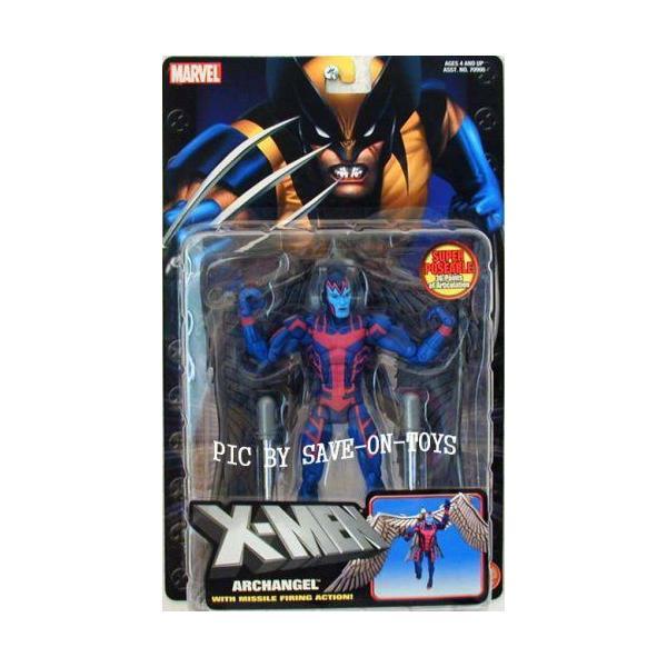【商品名】Marvel マーブル X-Men エックスメン "ARCHANGEL" missile firing Action Figure フィギュア ダイキャスト 人形【カテゴリー】ホビー:フィギュア・コレクタードール