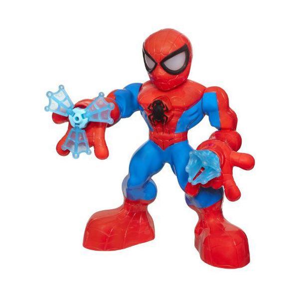 【商品名】Marvel マーブル Spider-Man スパイダーマン Adventures Playskool Heroes Electronic Web-Spinning Spider-Man スパイダーマン Figure フィギュア ...
