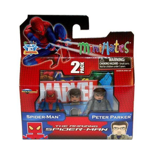 【商品名】Marvel マーブル Minimates Amazing SpiderMan アメイジングスパイダーマン Movie Series 46 SpiderMan Peter Parker フィギュア ダイキャスト 人形【カテゴリー】...