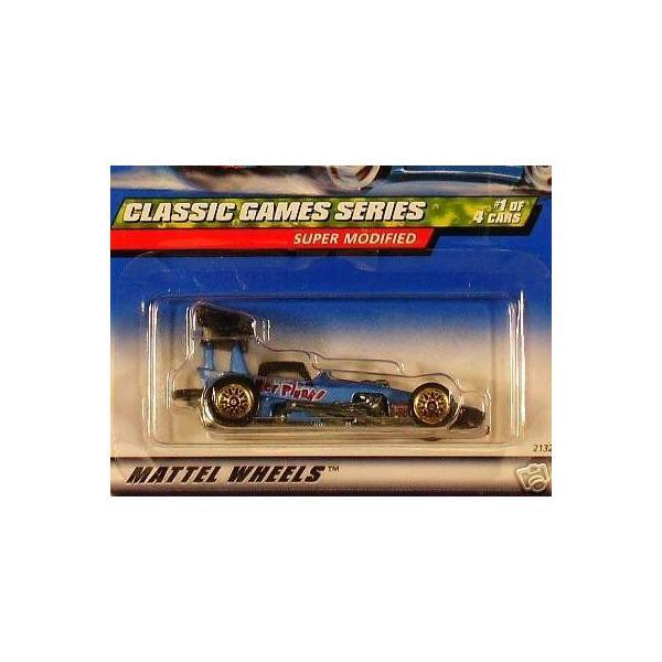 【商品名】Mattel マテル Hot Wheels ホットウィール 1999 1:64 スケール Classic Games Series Blue Super Modified Die Cast Car 1/4ミニカー モデルカー ダイ...
