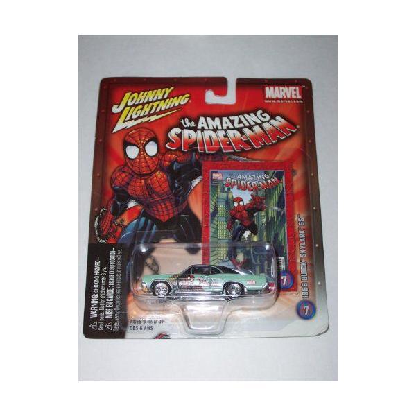 【商品名】Johnny Lightning Marvel Comics The Amazing Spider-Man 1966 Buick Skylark GSミニカー モデルカー ダイキャスト【カテゴリー】ホビー:ミニカー・ダイキャストカー