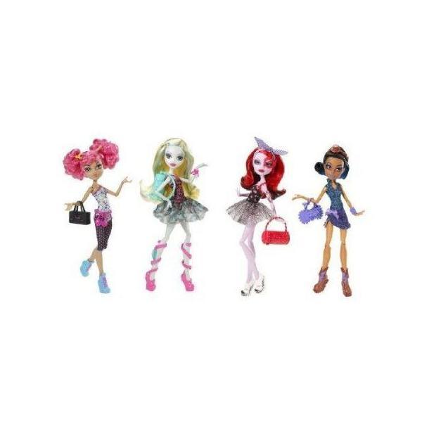 【商品名】Monster High (モンスターハイ) Dance Class Complete Set of 4 - Howleen Wolf, Operetta, Robecca Stea【カテゴリー】おもちゃ:人形・ドール