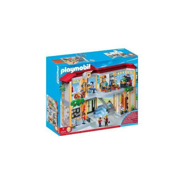 【商品名】PLAYMOBIL (プレイモービル) Furnished School Building Construction Set【カテゴリー】おもちゃ:人形・ドール