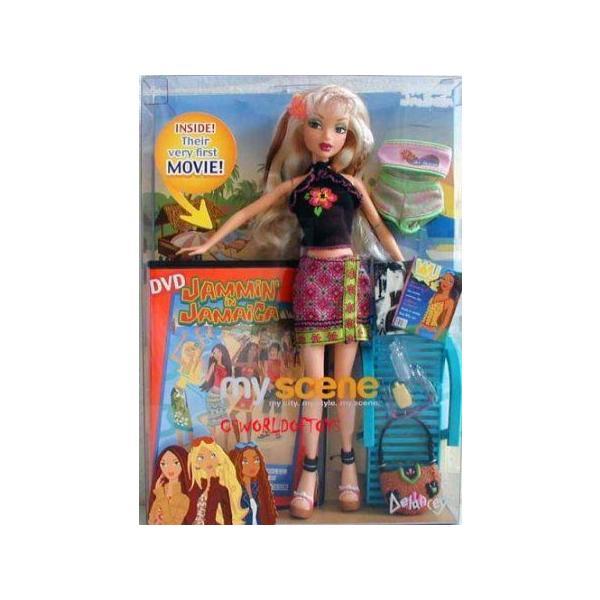 【商品名】Barbie(バービー) My Scene Jammin in Jamaica Doll &amp; DVD Movie Delancey ドール 人形 フィギュア【カテゴリー】おもちゃ:人形・ドール