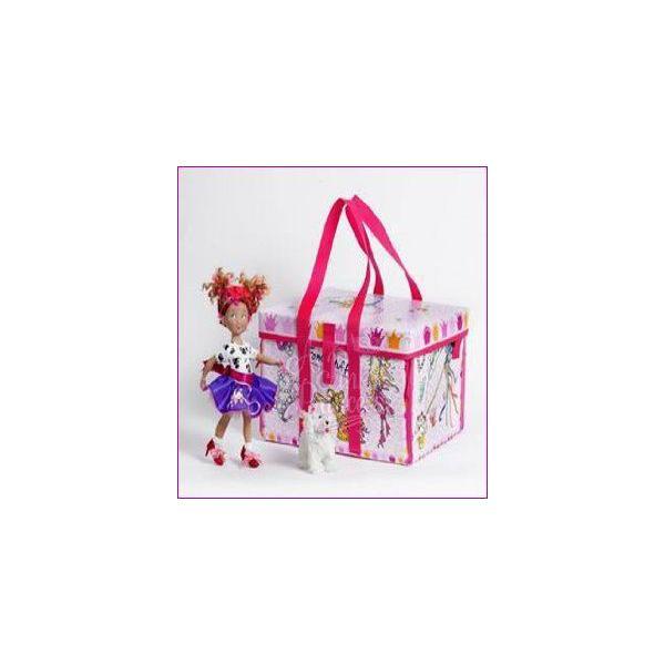 【商品名】Fancy Nancy 9" Madame Alexander (マダムアレクサンダー) Doll &amp; Posh Puppy ZIP BIN Carry Case SET ド【カテゴリー】ホビー:人形・ドール