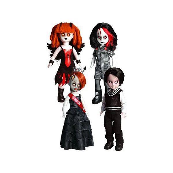 【商品名】Mezco Toyz Living Dead Dolls 2011 SDCC Exclusive Resurrection V 13th Anniversary Figure Set of 4 P【カテゴリー】ホビー:人形・ドール