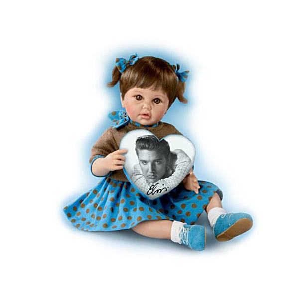 【アシュトンドレイク】★Blue Suede Shoes★ Musical Elvis Tribute Baby Do/赤ちゃん人形/ベビードール【カテゴリー】アシュトンドレイク(ASHTON-DRAKE):赤ちゃん人形