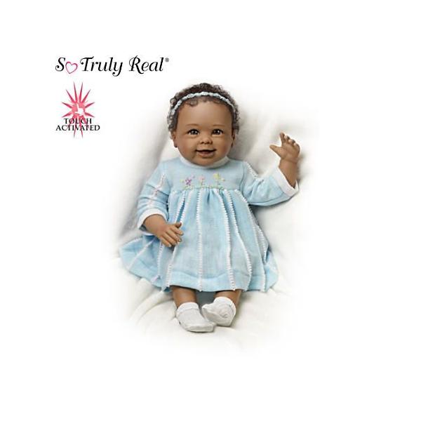 【アシュトンドレイク】★Akeelah Waves Bye Bye★ Interactive Baby Girl Do/赤ちゃん人形/ベビードール【カテゴリー】アシュトンドレイク(ASHTON-DRAKE):赤ちゃん人形