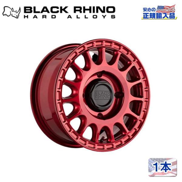 [ブランド]Black Rhino ブラックライノ [シリーズ]SANDSTORM UTV[カラー]CANDY RED[適合車種]汎用[商品内容]15インチアルミホイール 1本[サイズ]15×7J 4H156 +36《注意》ご注文後のキャン...