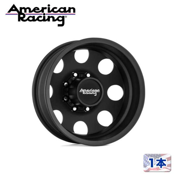 【ブランド】American Racing （アメリカンレーシング）　【商品内容】17インチアルミホイール 1本　【サイズ】17×6.5J 8H 200 -140 CB142　【カラー】SATIN BLACK　【メーカー品番】AR20476...