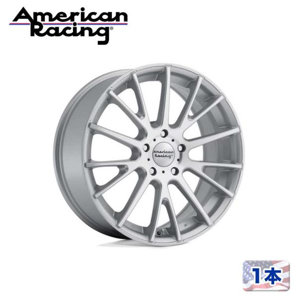 【ブランド】American Racing （アメリカンレーシング）　【商品内容】17インチアルミホイール 1本　【サイズ】17×7J 5H 114.3 +40 CB72.56　【カラー】SILVER MACHINED　【メーカー品番】AR...